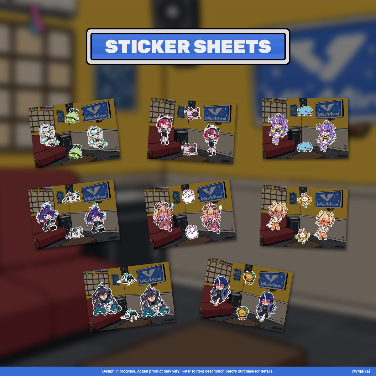 ALA 2026 Merch - Sticker Sheet – Brave group US Store